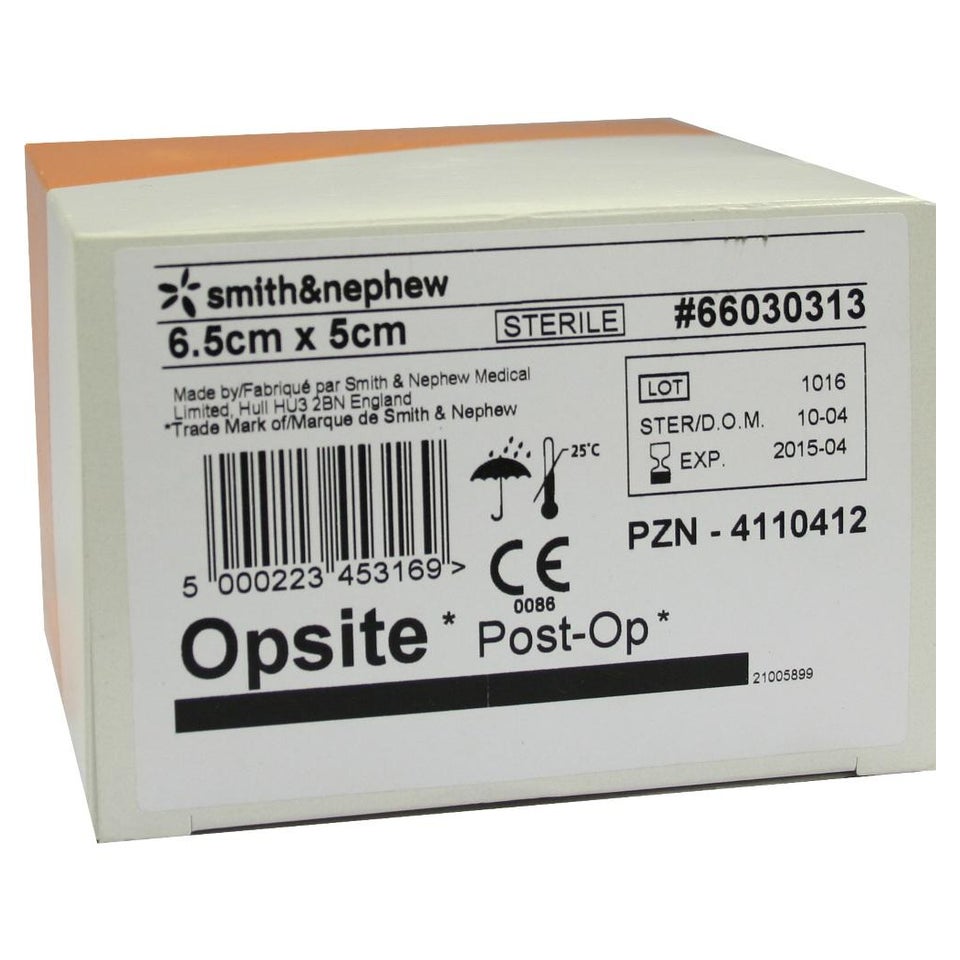 Erfahrungen zu Opsite Post-op 5x6,5 cm Verband 6X5 St | medpex
