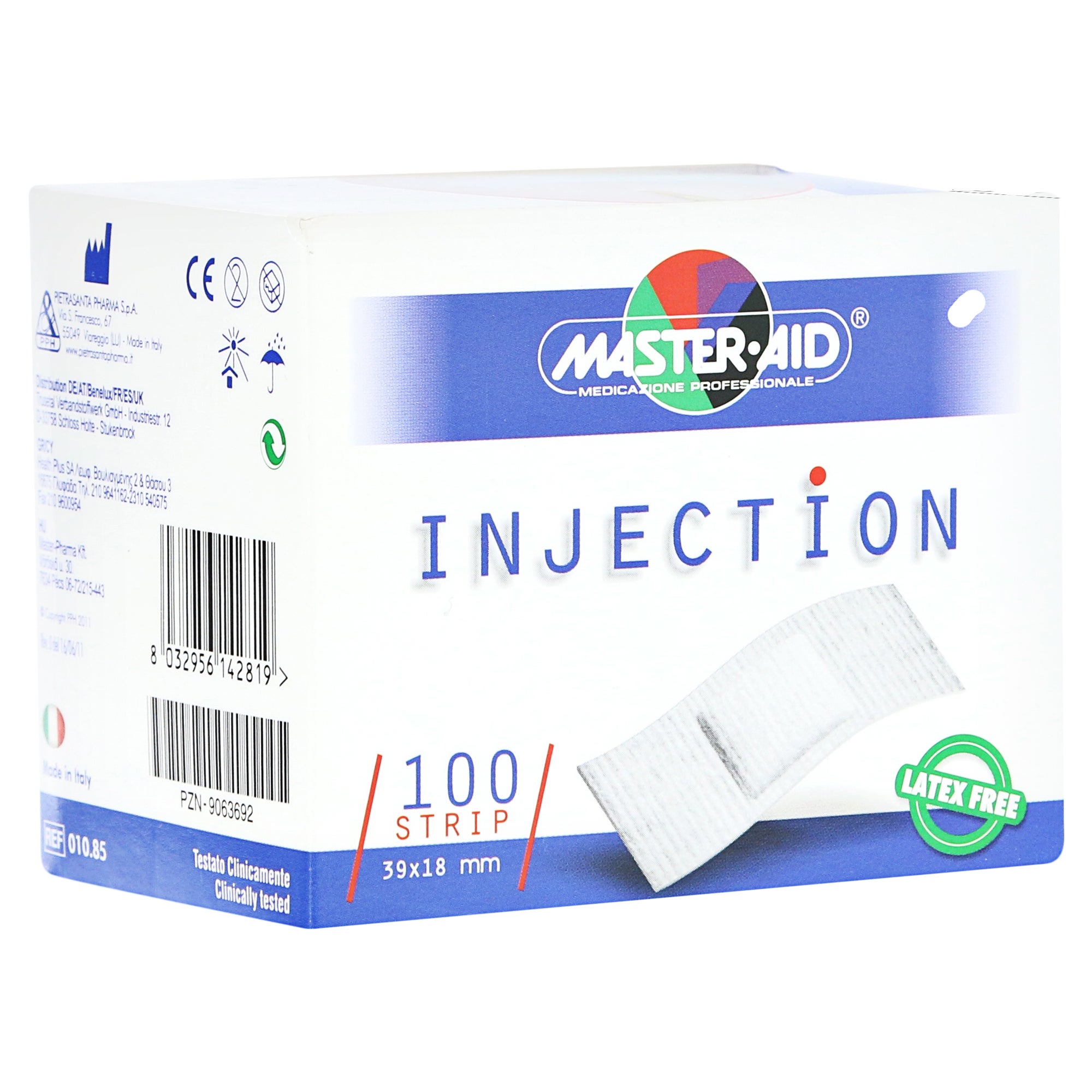Erfahrungen zu INJECTION strip weiß 18x39 mm Master Aid | medpex