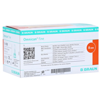 Omnican fine Pen Kanüle 31 G 0,25x8 mm 100 St günstig kaufen | medpex