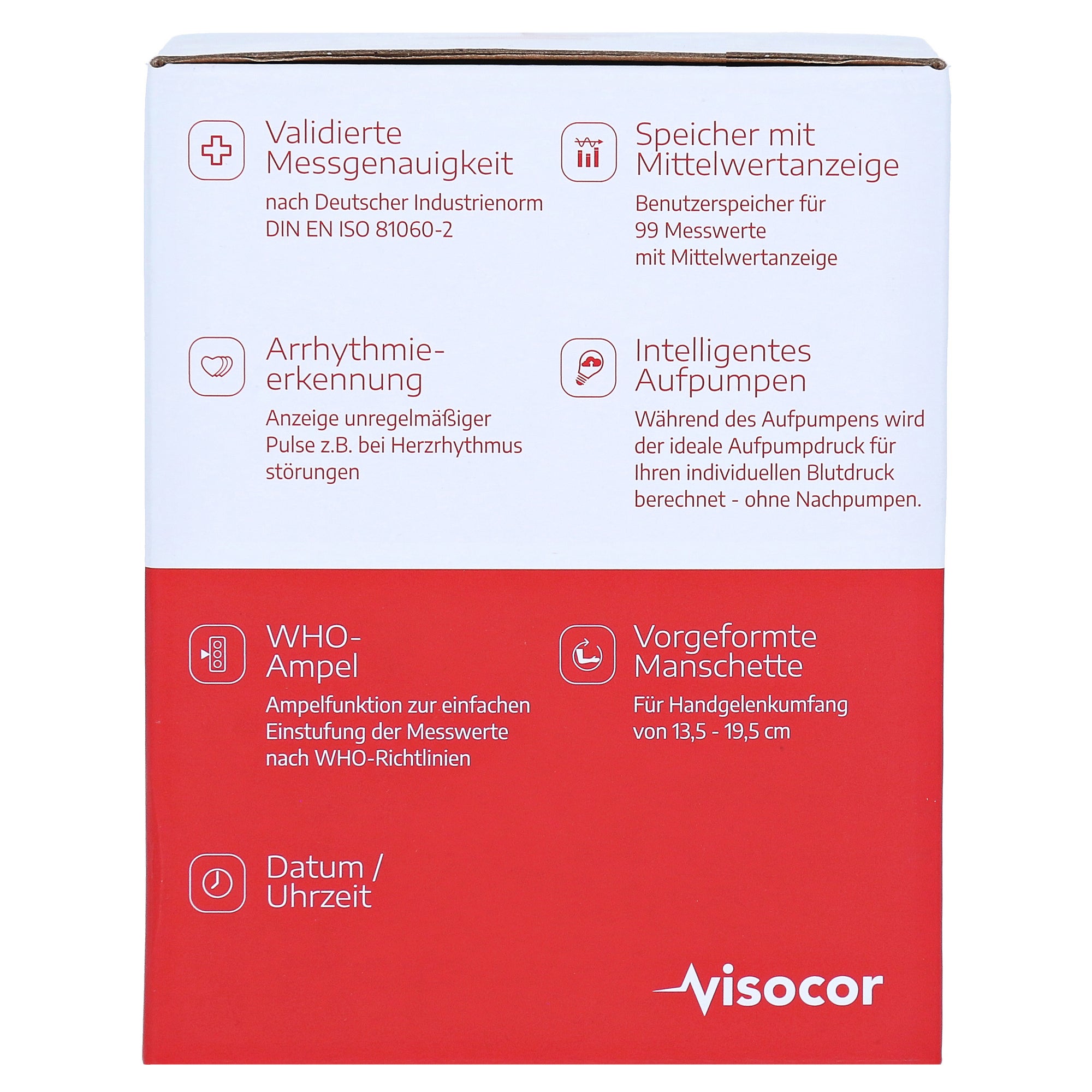 VISOCOR Handgelenk Blutdruckmessgerät HM60 | medpex