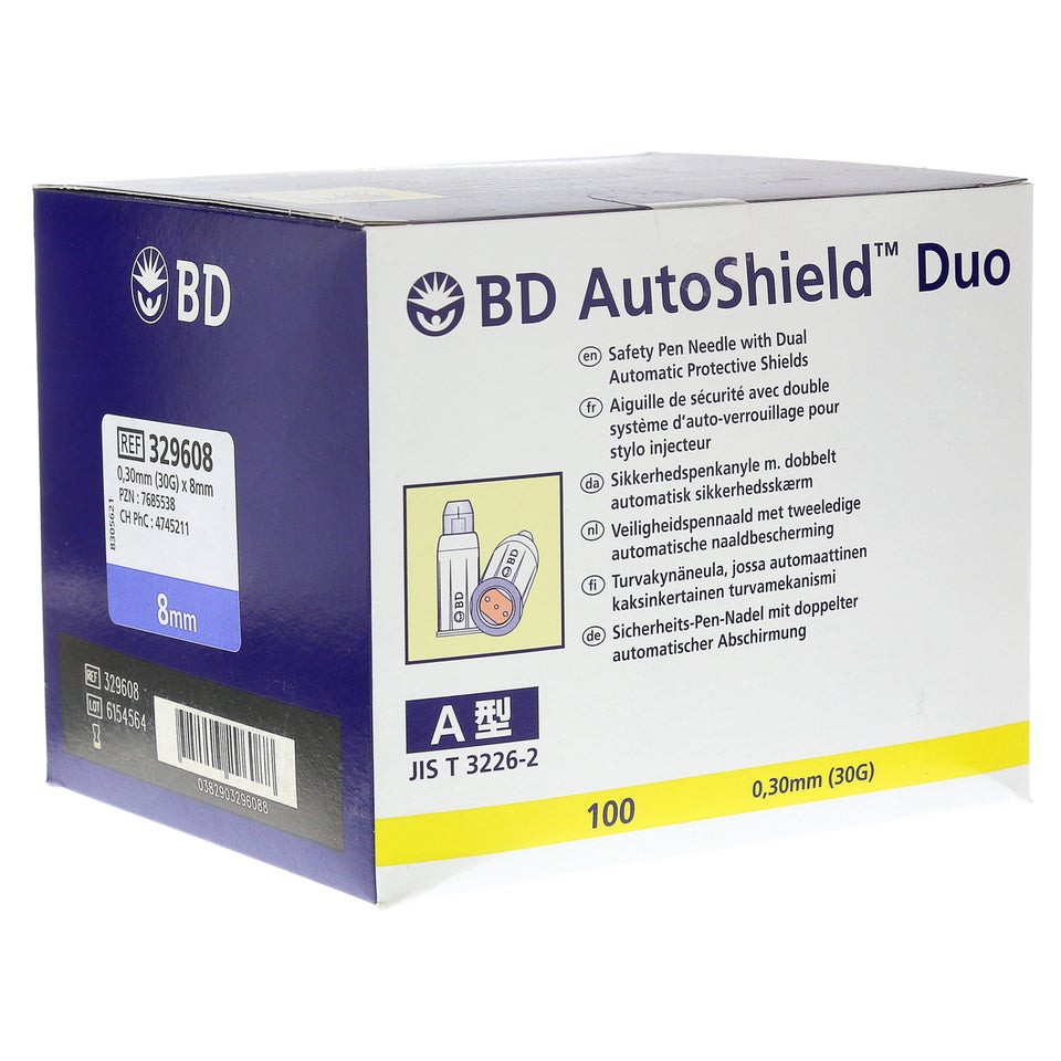 BD Autoshield Duo Sicherheits-Pen-Nadeln 100 St günstig kaufen | medpex