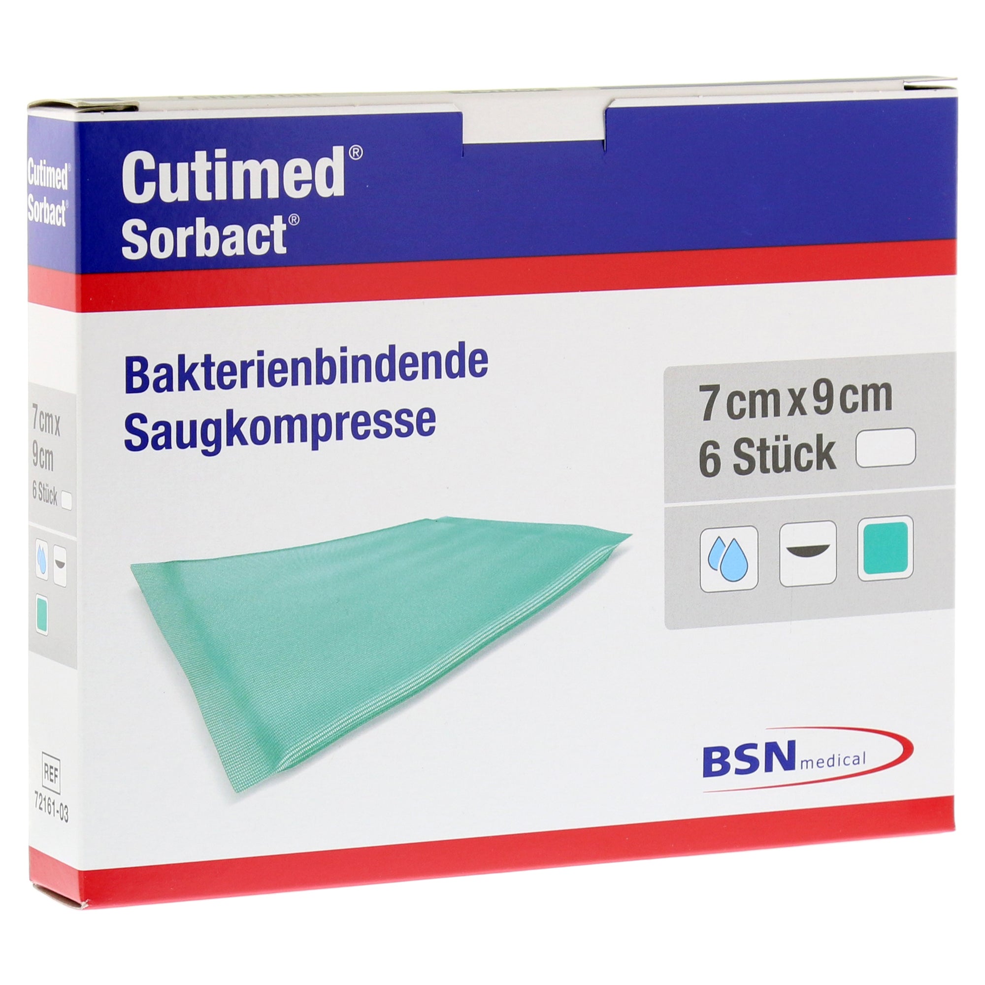 CUTIMED Sorbact Saugkompressen 7x9 cm kaufen | medpex
