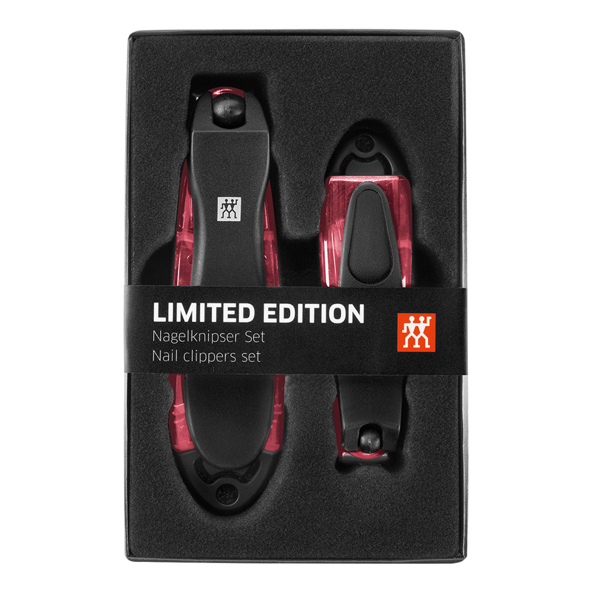 Erfahrungen zu ZWILLING Classic Inox Nagelknipser Set 2tlg.rot | medpex