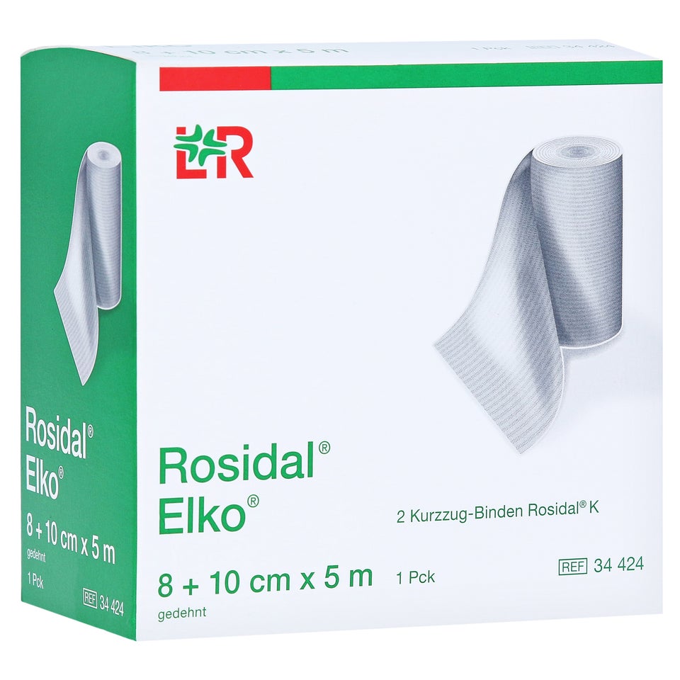 Rosidal Elko 8+10 cmx5 m Kurzzugbinde 2 St günstig kaufen | medpex