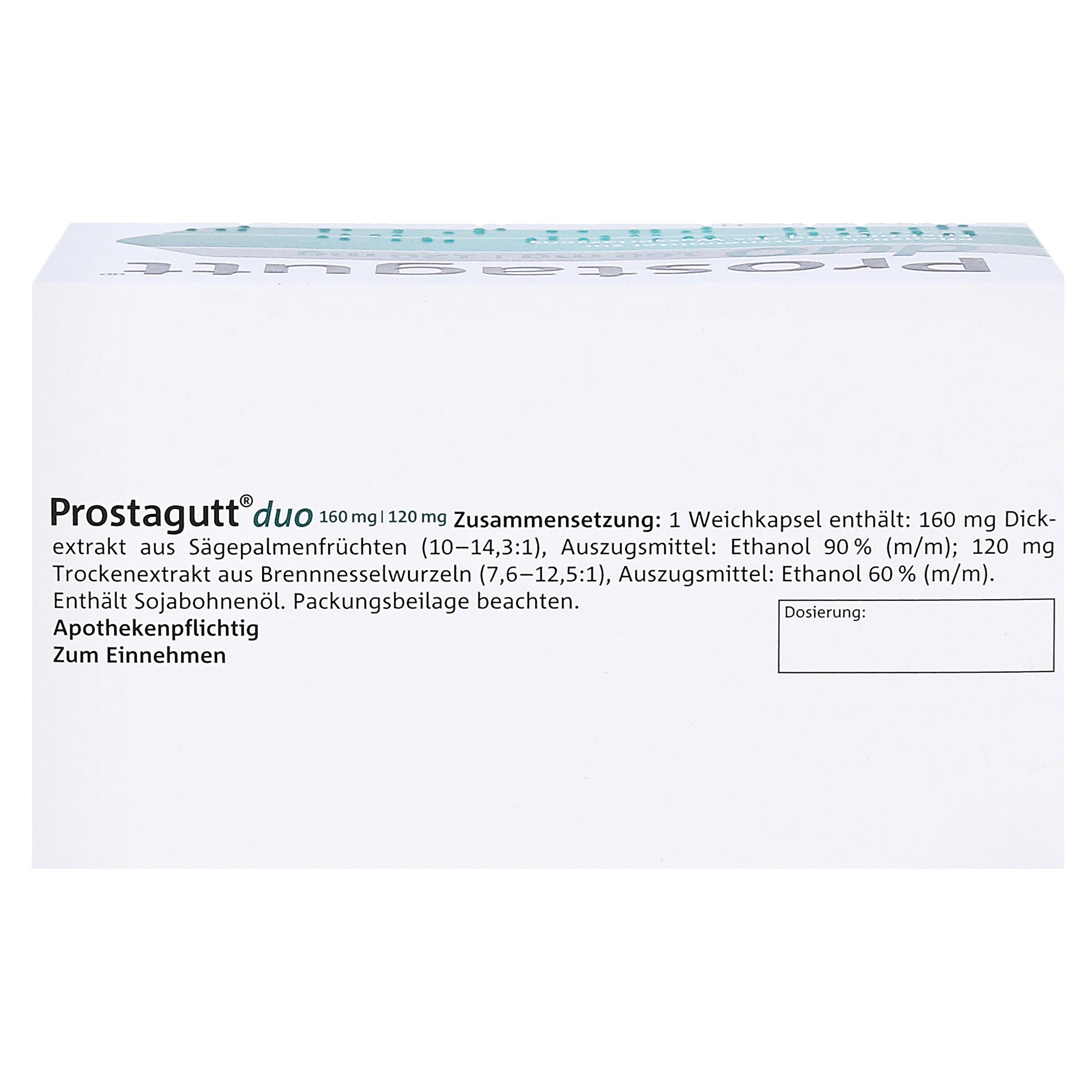 Prostagutt duo 160mg/120mg online kaufen | medpex
