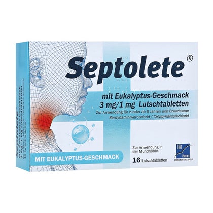 Erfahrungen zu Septolete mit Eukalyptus-geschmack 3mg/1 16 St | medpex
