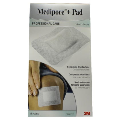 Medipore+pad 3M 10x20cm 3570NP Pflaster 5 St günstig kaufen | medpex