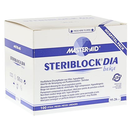 Steriblock DIA 28x95 mm Kompressionspfl. 100 St günstig kaufen | medpex