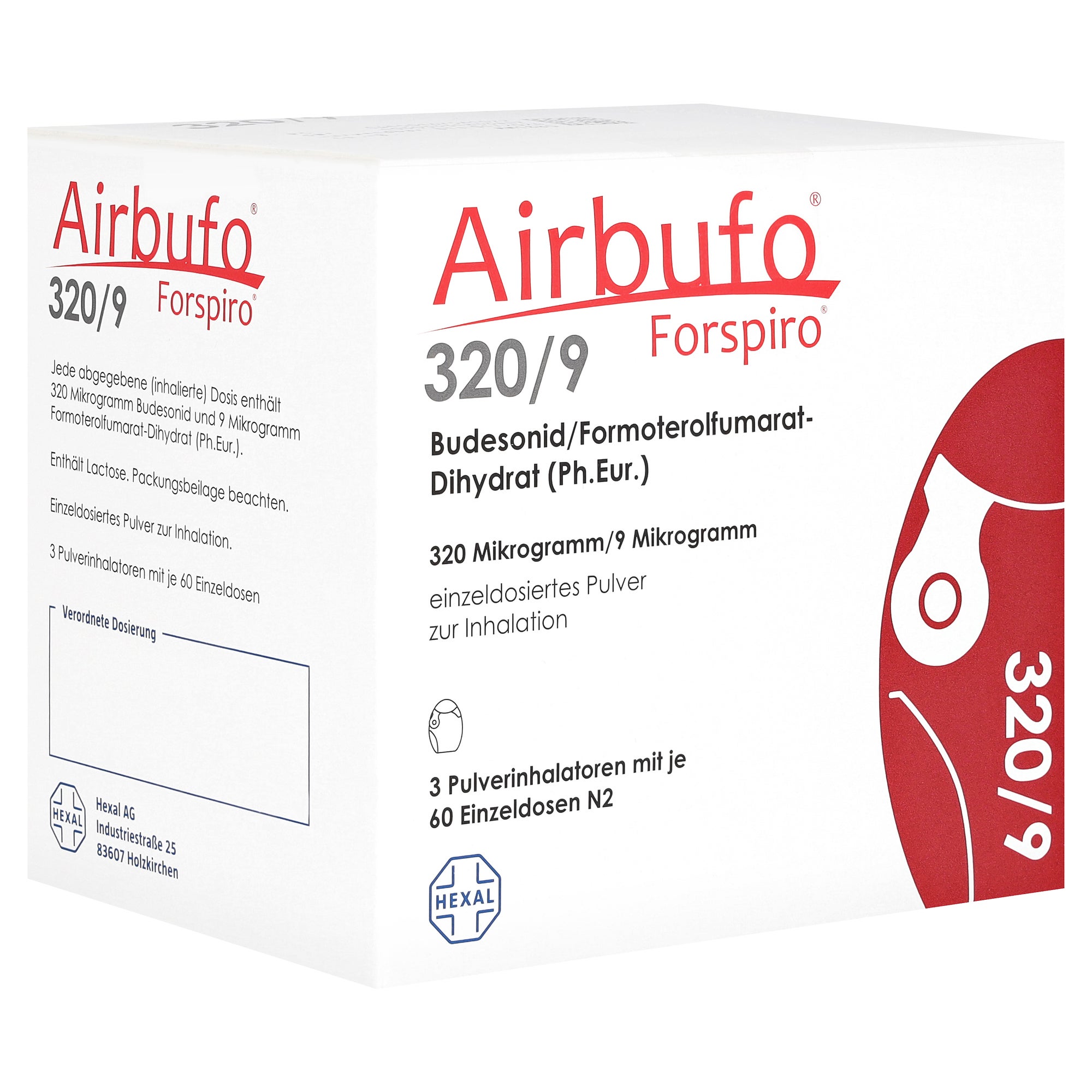 Airbufo Forspiro 320 Mikrogramm/9 Mikrogramm/Dosis 3 Stück N2 | medpex