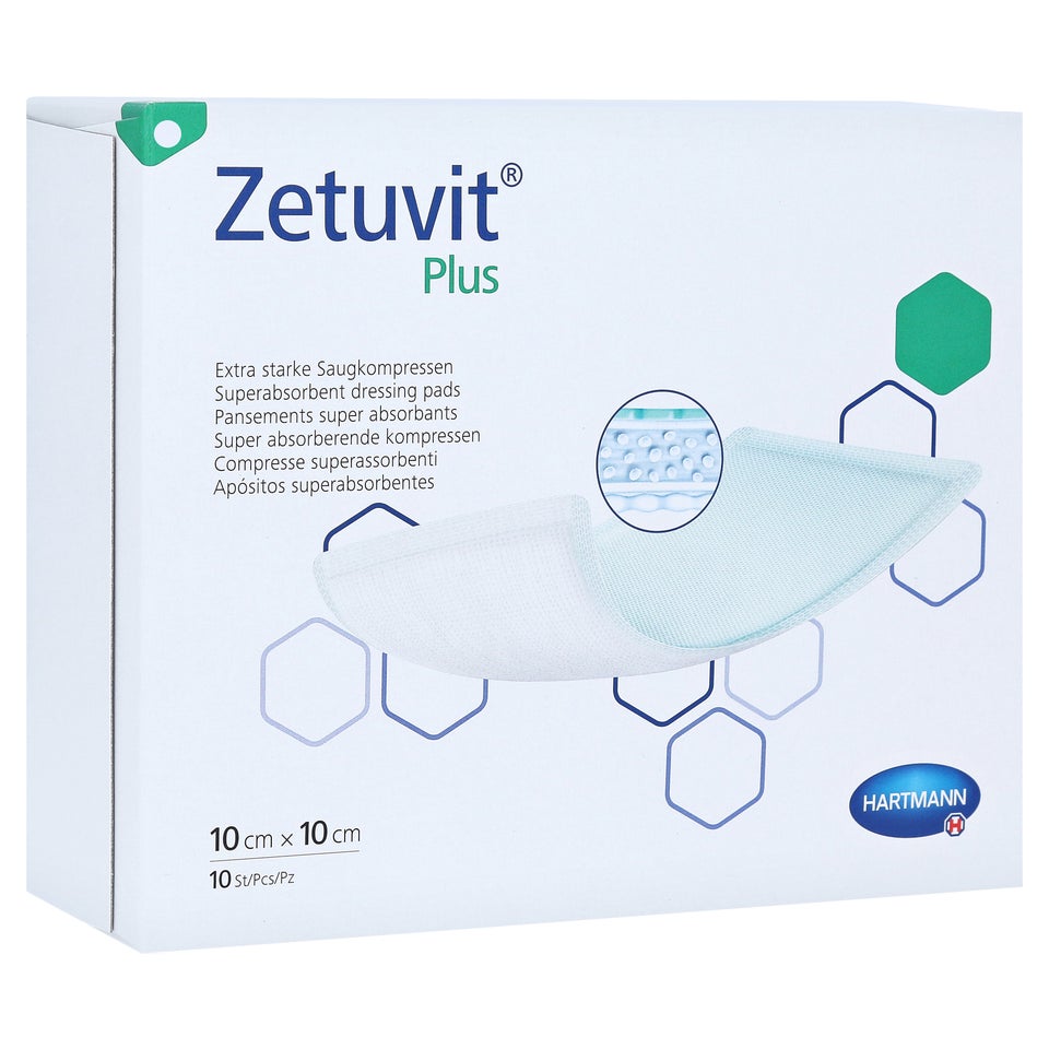 Zetuvit Plus Extrastarke Saugkompr.steri 10 St günstig kaufen | medpex