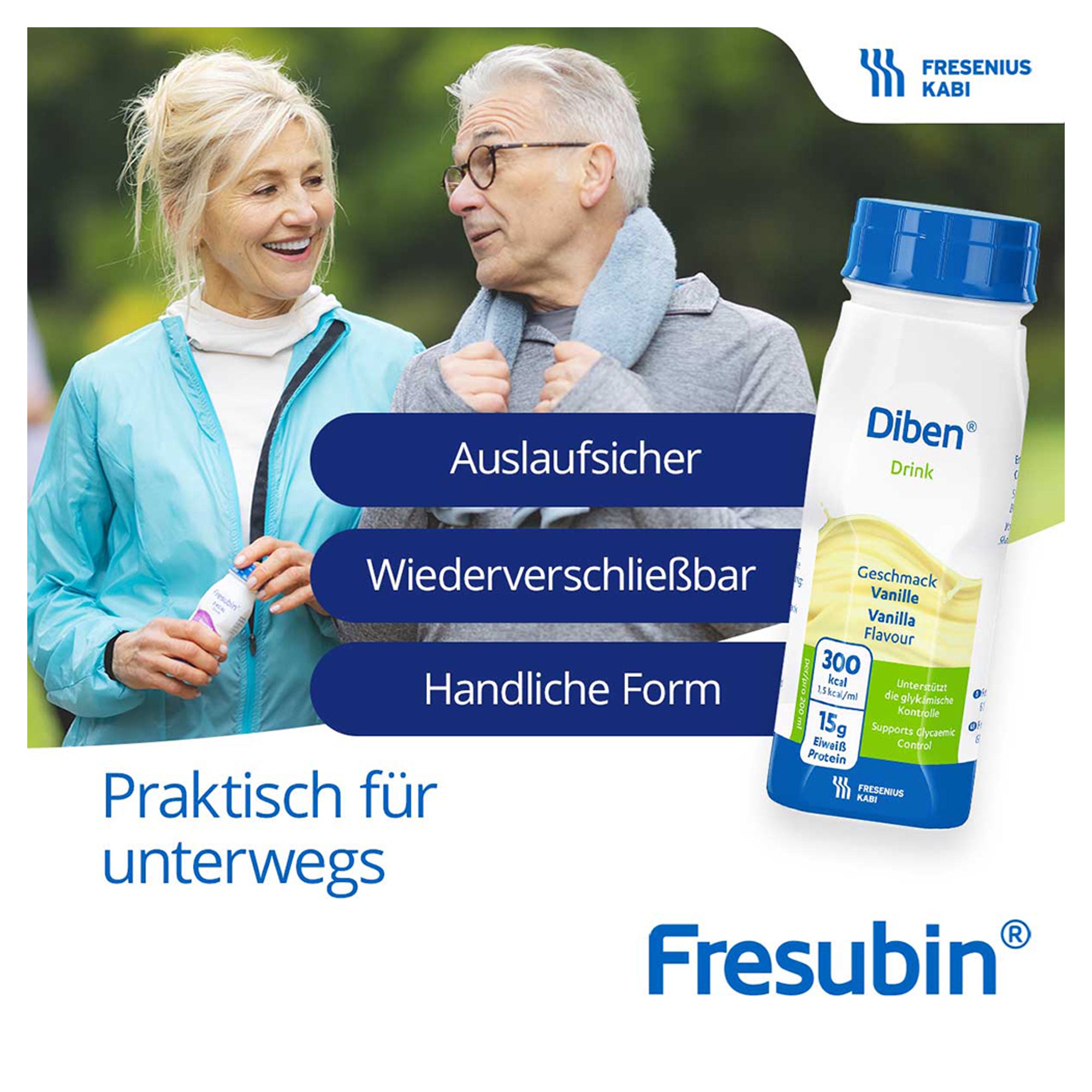 DIBEN DRINK Vanille 1.5 kcal/ml Trinkflasche | medpex