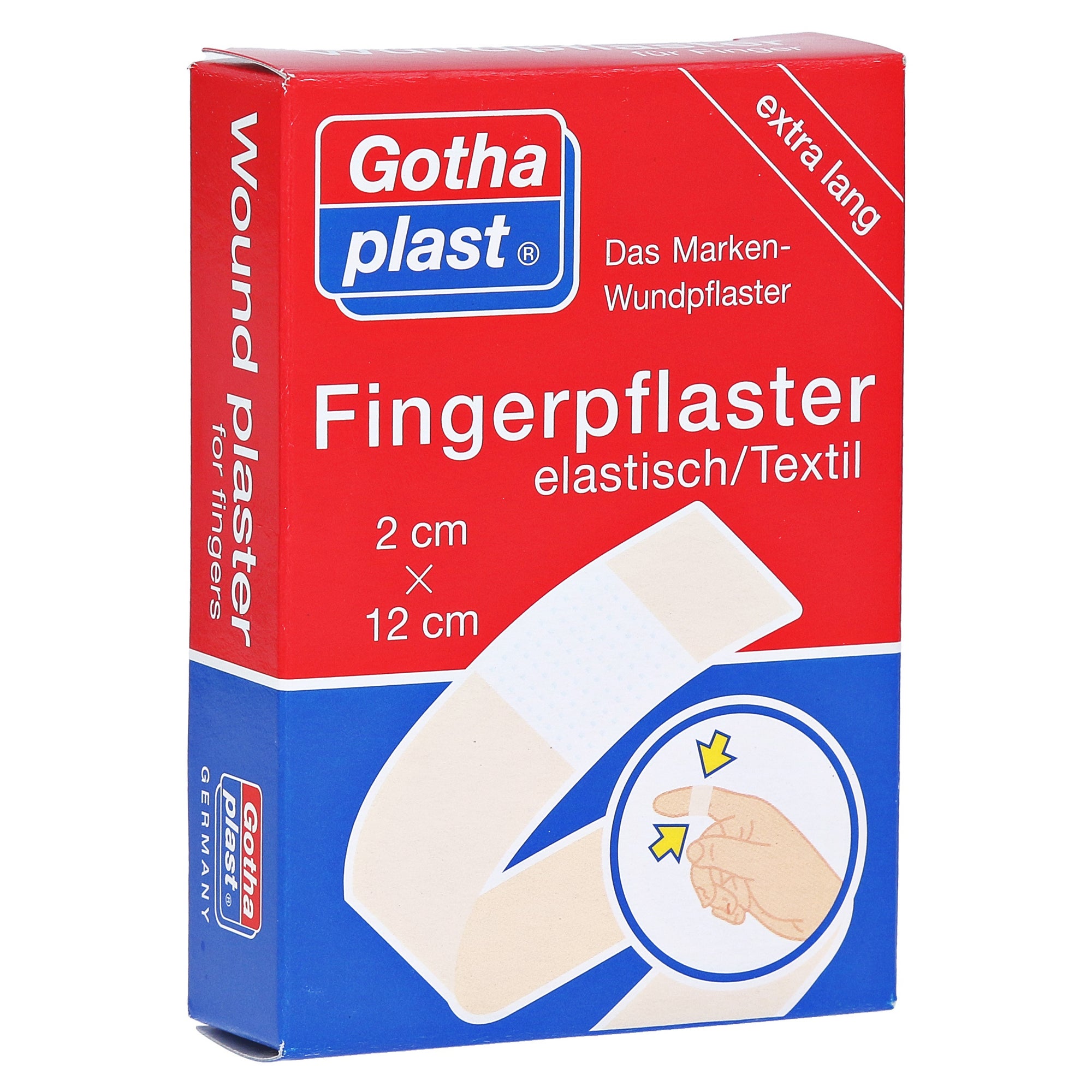 Erfahrungen zu Gothaplast Fingerpflaster 12x2cm elastisch | medpex