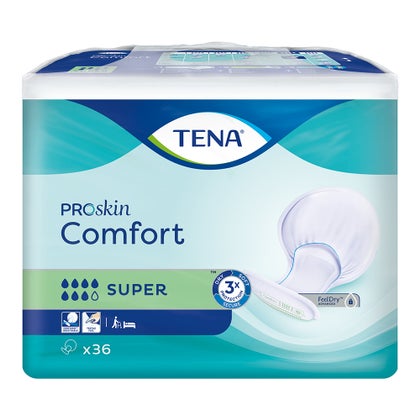 Erfahrungen zu TENA Comfort Super Inkontinenzvorlagen, 36 Stück 2X36 St ...