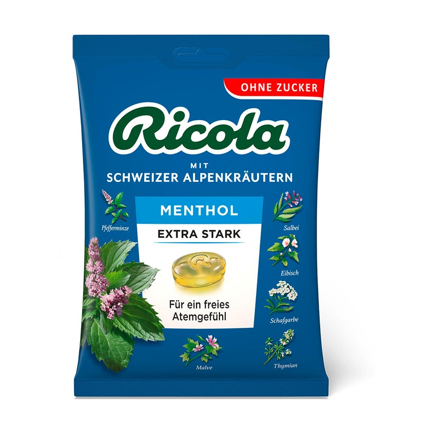 Erfahrungen zu Ricola O.z.beutel Menthol extra stark Bo 75 g | medpex