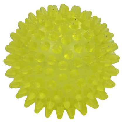 Erfahrungen zu Igelball 8 cm gelb transparent 1 St | medpex