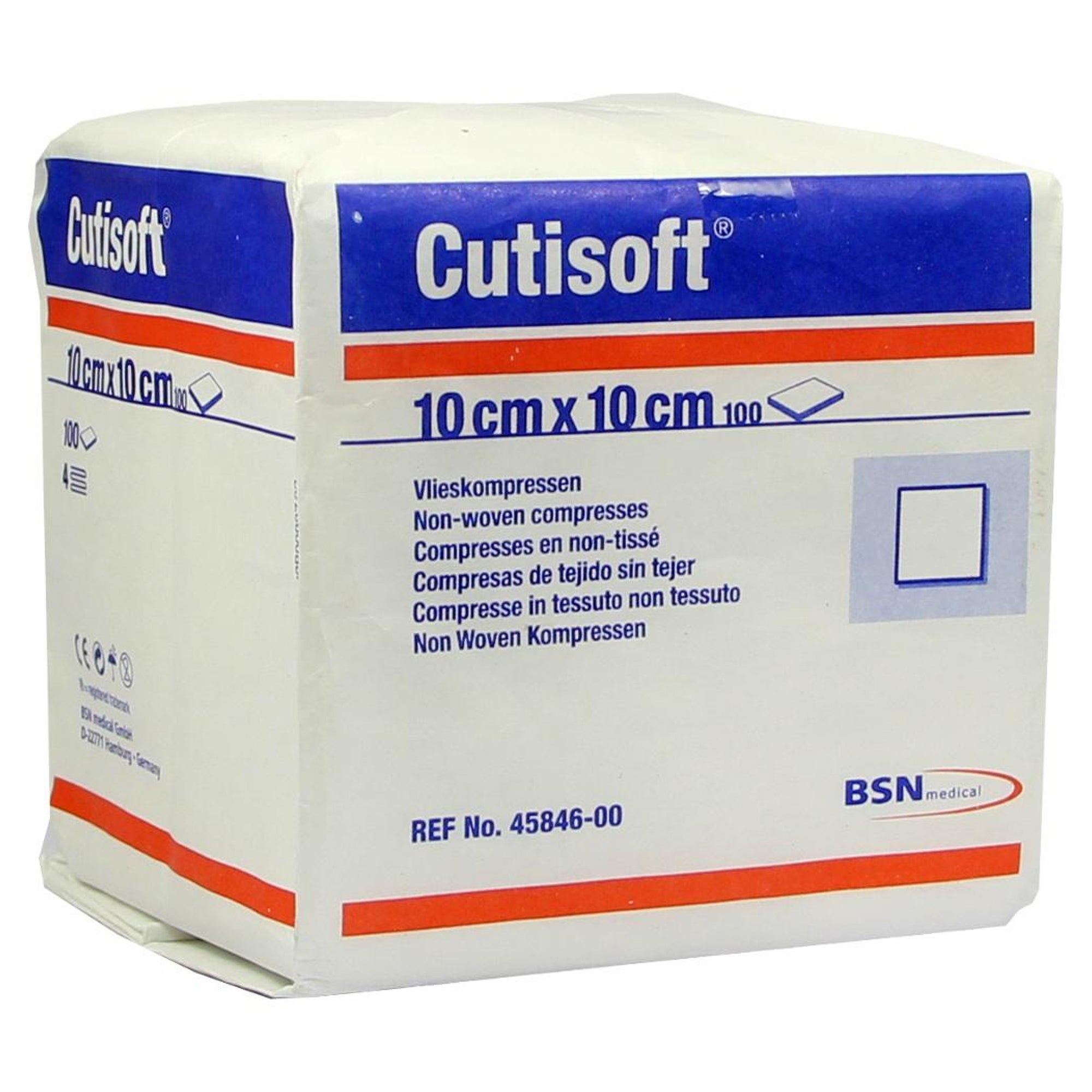 CUTISOFT Vlieskompressen unsteril 10x10 cm | medpex
