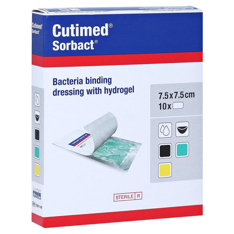 Cutimed Sorbact Gel Kompressen 7,5x7,5 c 10 St günstig kaufen | medpex