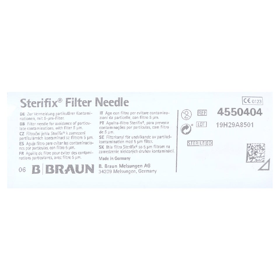 STERIFIX Filternadel m.intergriertem Filter | medpex