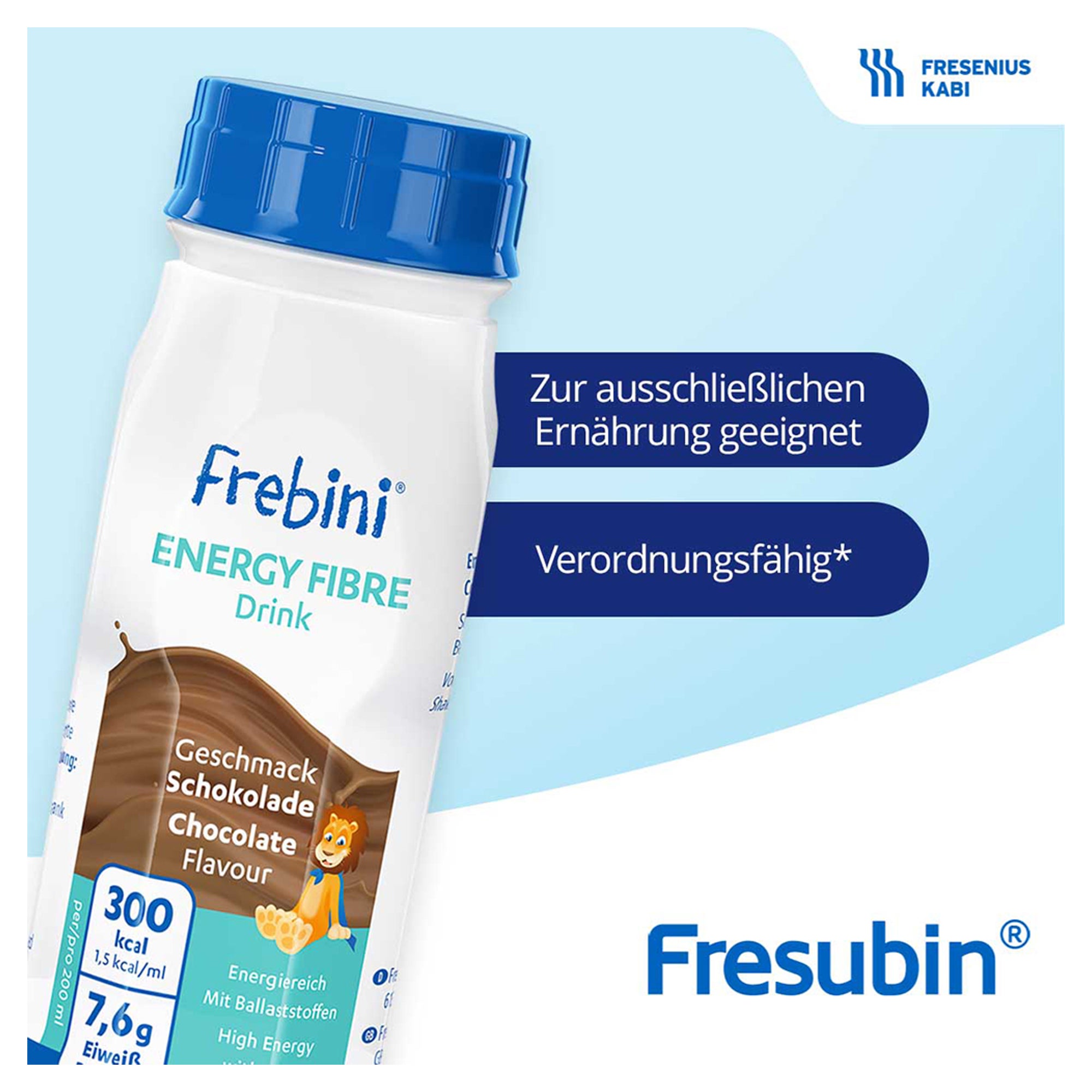 FREBINI Energy Fibre Drink Vanille Trinkflasche | medpex