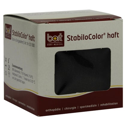 BORT Stabilocolor haft Binde 6 cm schwar 1 St günstig kaufen | medpex