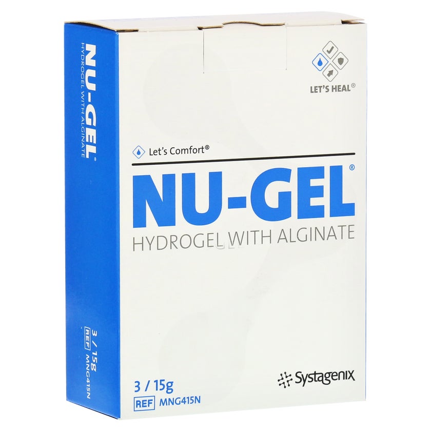 Erfahrungen zu NU GEL Hydrogel med Alginat 3X15 g | medpex