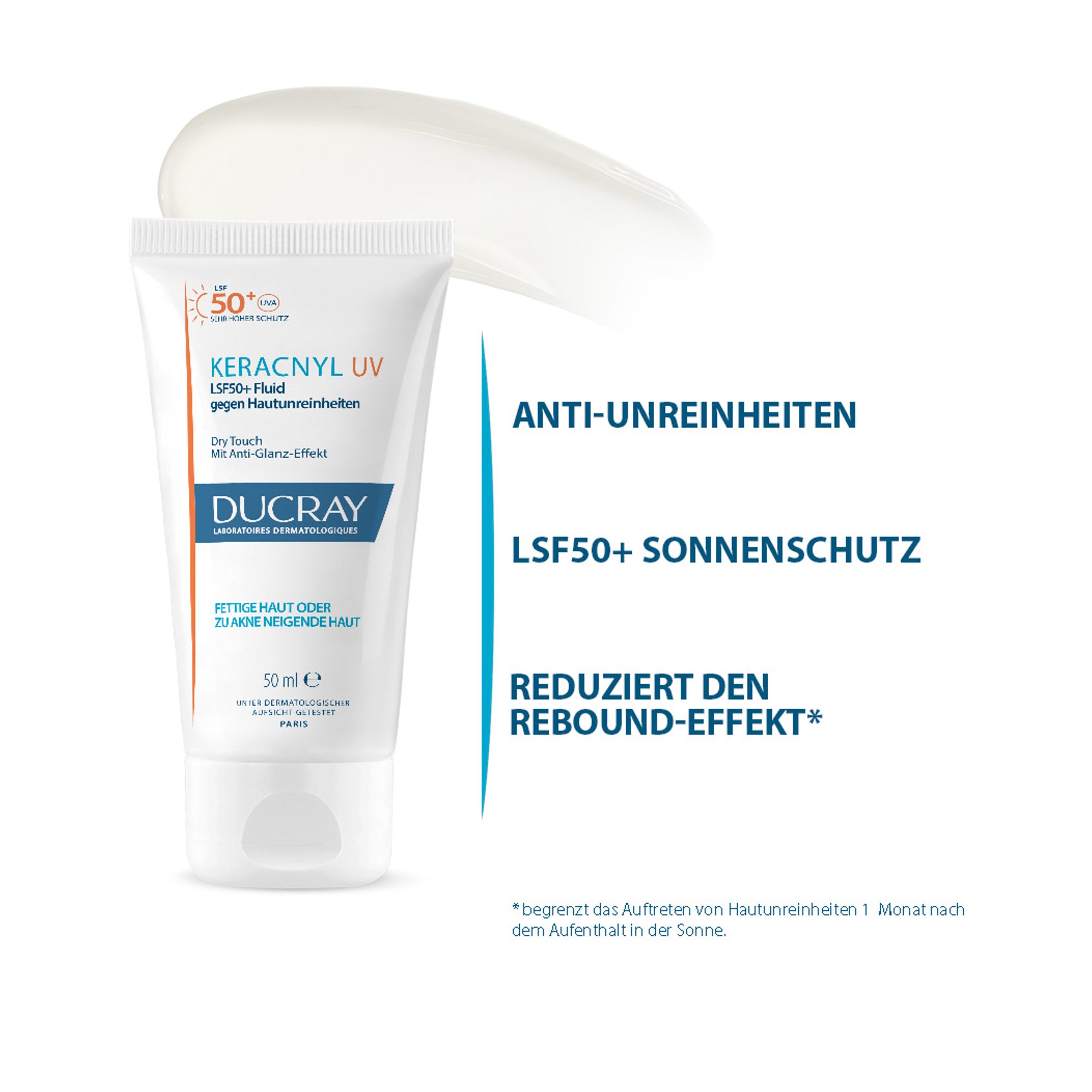 Erfahrungen zu DUCRAY KERACNYL UV Fluid SPF 50+ | medpex