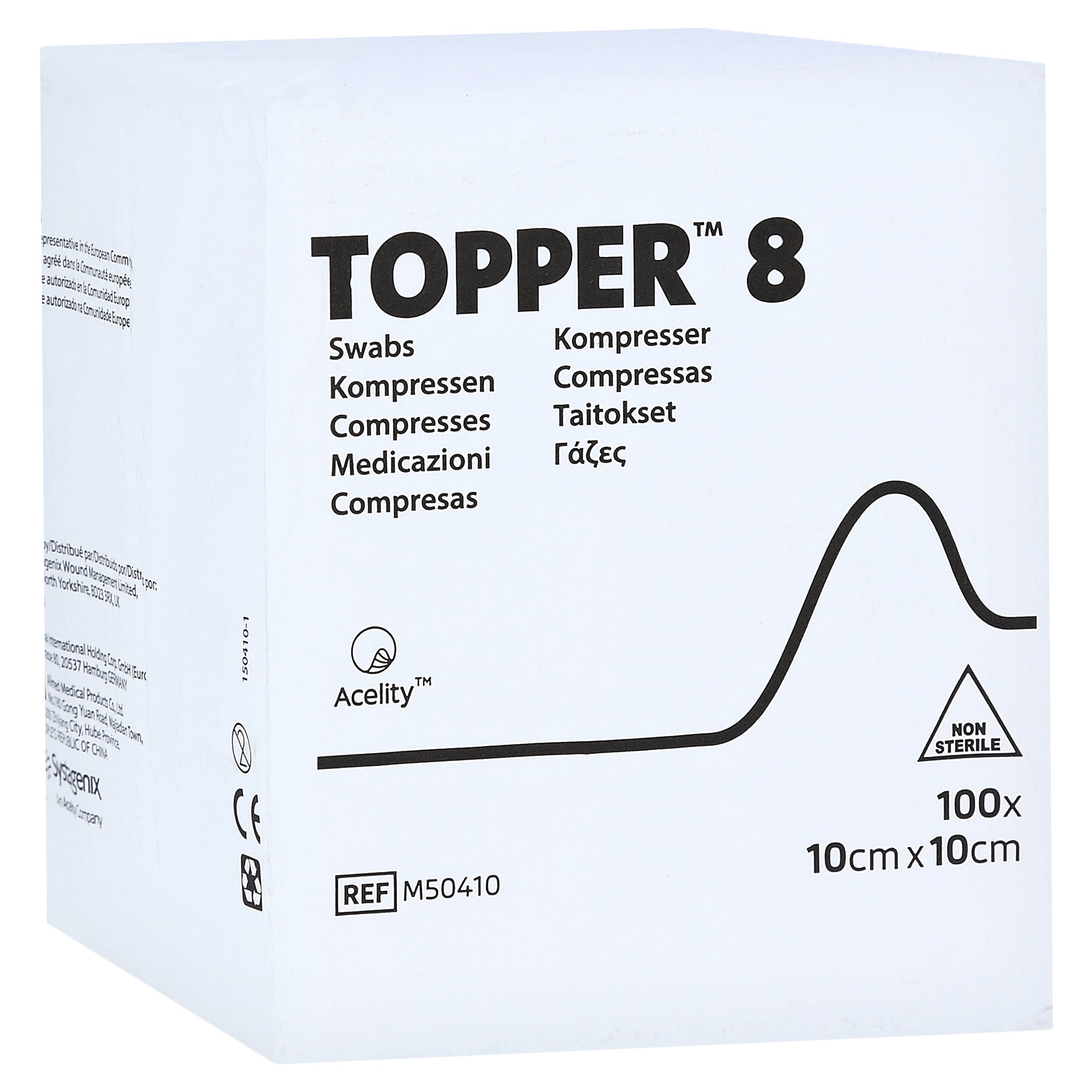 TOPPER 8 Kompr.10x10 cm unsteril online kaufen | medpex