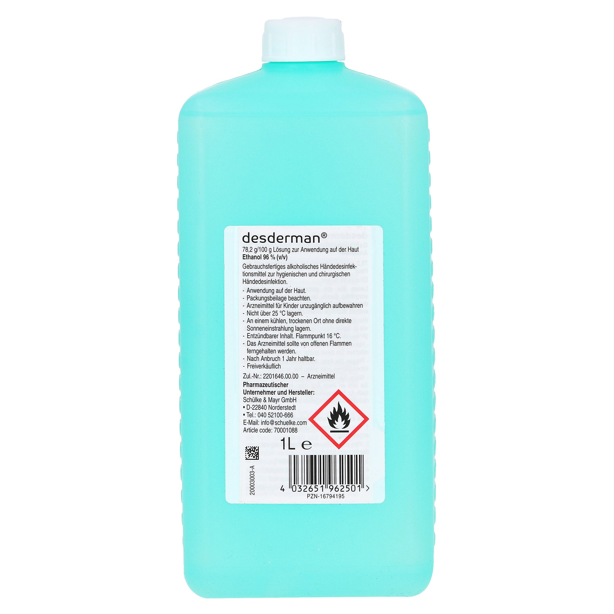 DESDERMAN 78,2 g/100 g Lsg.z.Anw.a.d.Haut Eurofla. 1 Liter | medpex