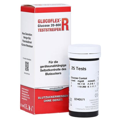 Glucoflex R Glucose Teststreifen 25 St günstig kaufen | medpex
