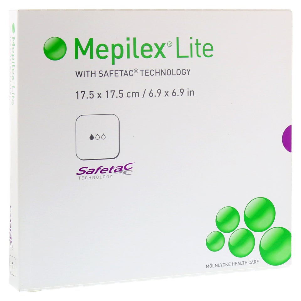 MEPILEX Lite Schaumverband 17,5x17,5 cm steril | medpex