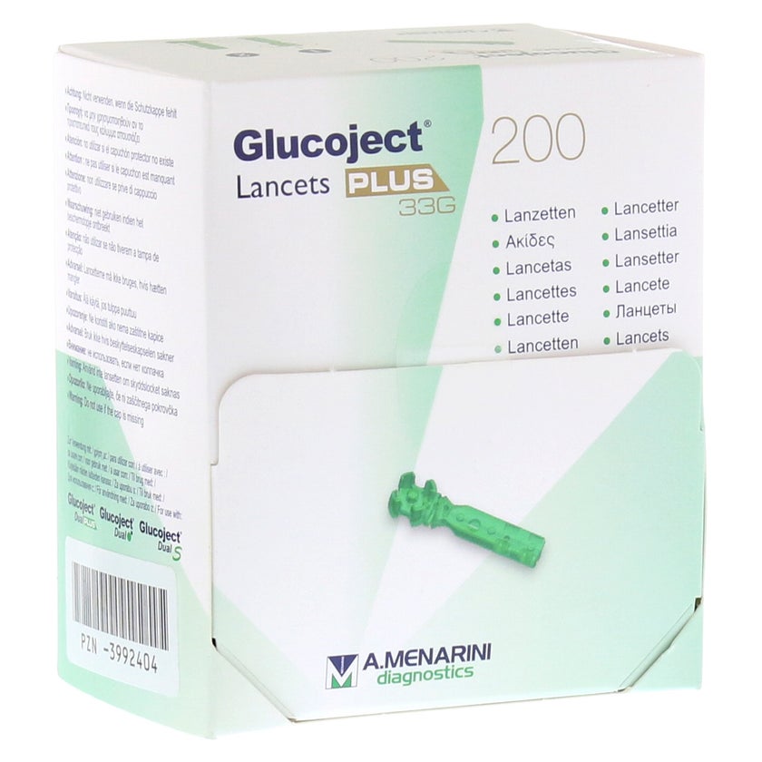 Erfahrungen zu Glucoject PLUS 33 G Lanzetten 200 St | medpex