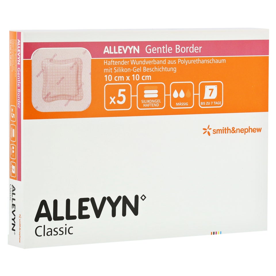 ALLEVYN Gentle Border 10x10 cm Schaumverb. | medpex