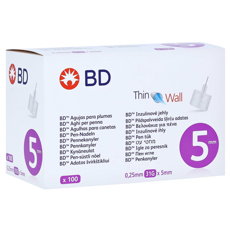 BD Pen-nadeln 0,25x5 mm 100 St günstig kaufen | medpex