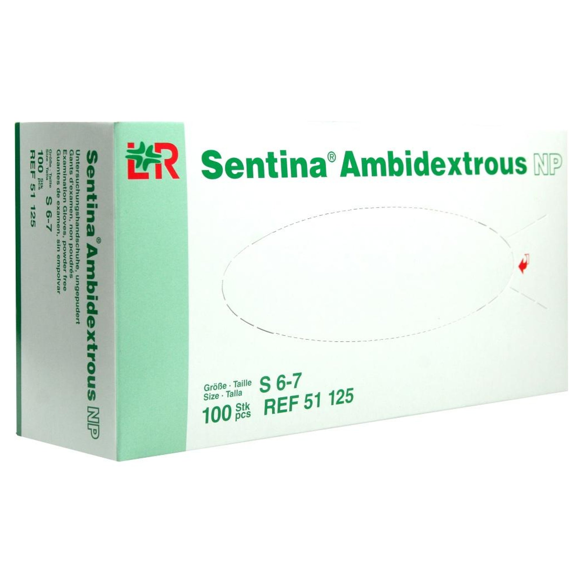 Erfahrungen zu SENTINA Ambidextrous Unters.Hands.puderfr.Gr.S | medpex