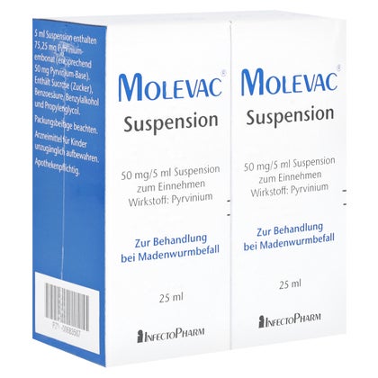 Molevac Suspension 2X25 ml günstig kaufen | medpex