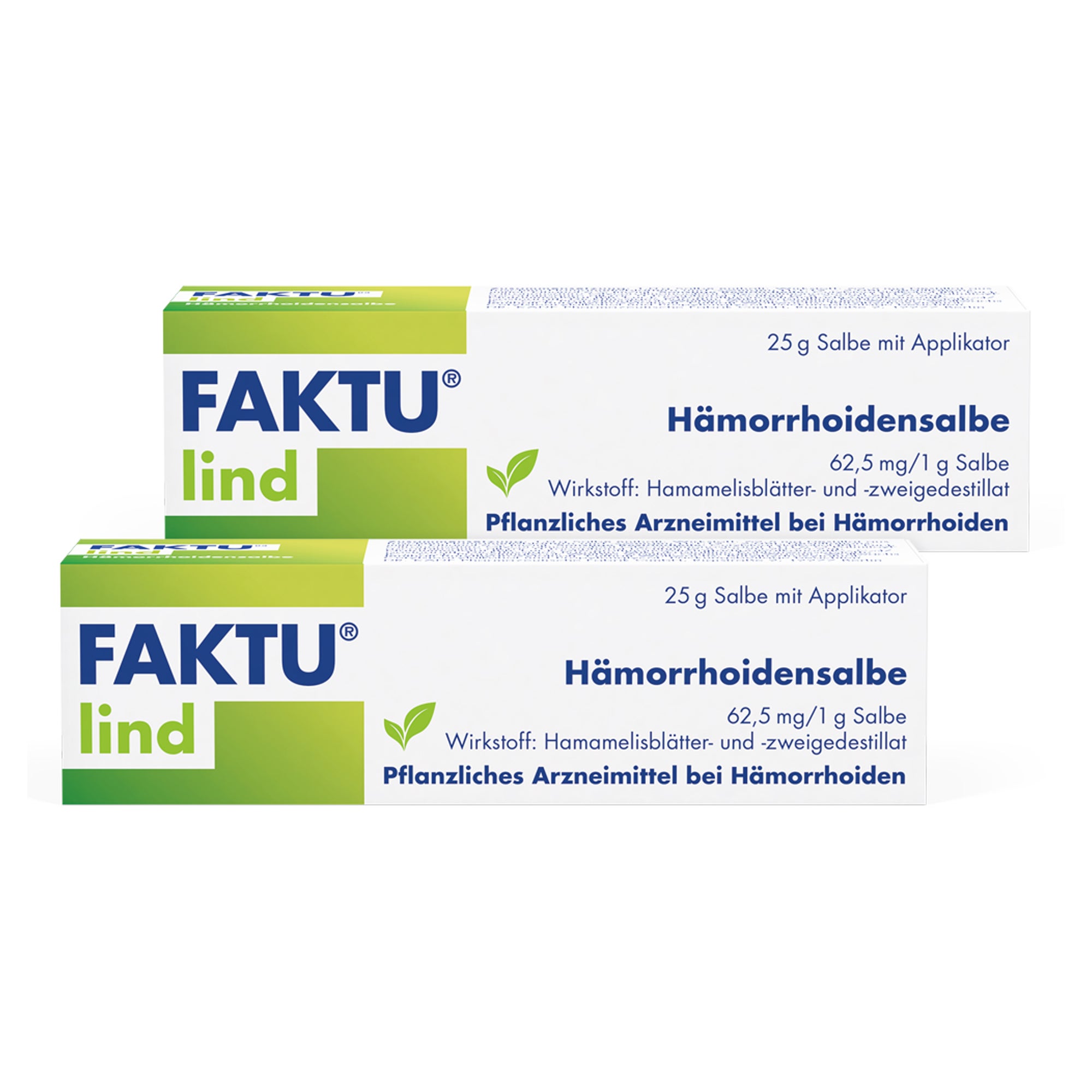 Faktu lind Hämorrhoidensalbe Doppelpack kaufen | medpex