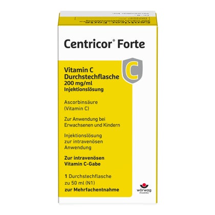 Centricor Forte Vitamin C Dstfl.200mg/ml Inj 1X50 ml günstig kaufen ...