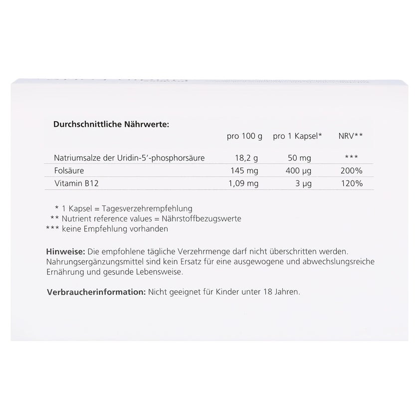 medpex Uridin Forte Kapseln 40 St günstig kaufen | medpex