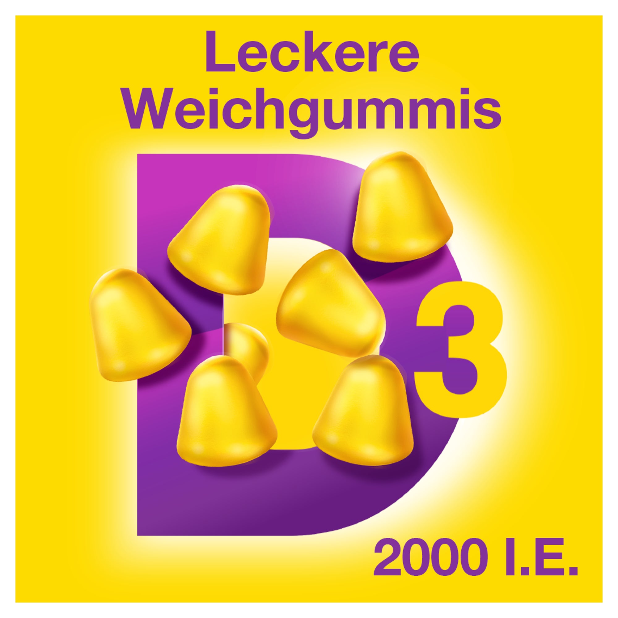VIGANTOLVIT 2000 I.E. Vitamin D3 Weichgummis | medpex
