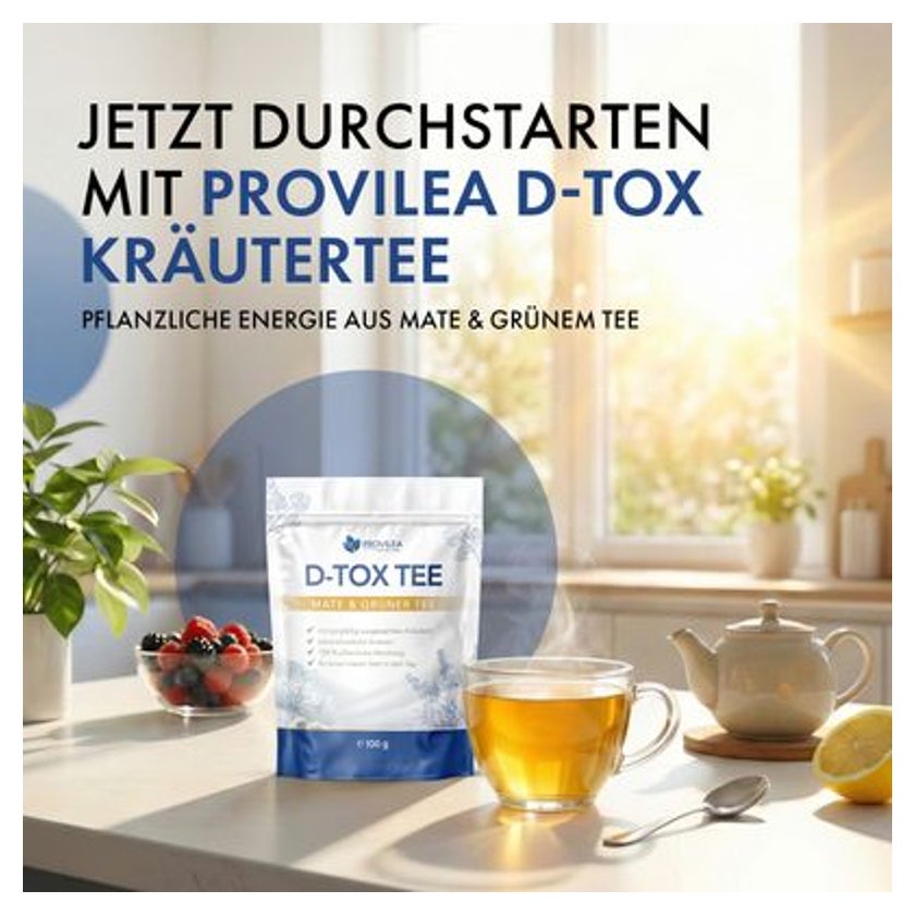 Provilea D-Tox Kräutertee | D-Tox | 100% pflanzlich 100 g günstig ...