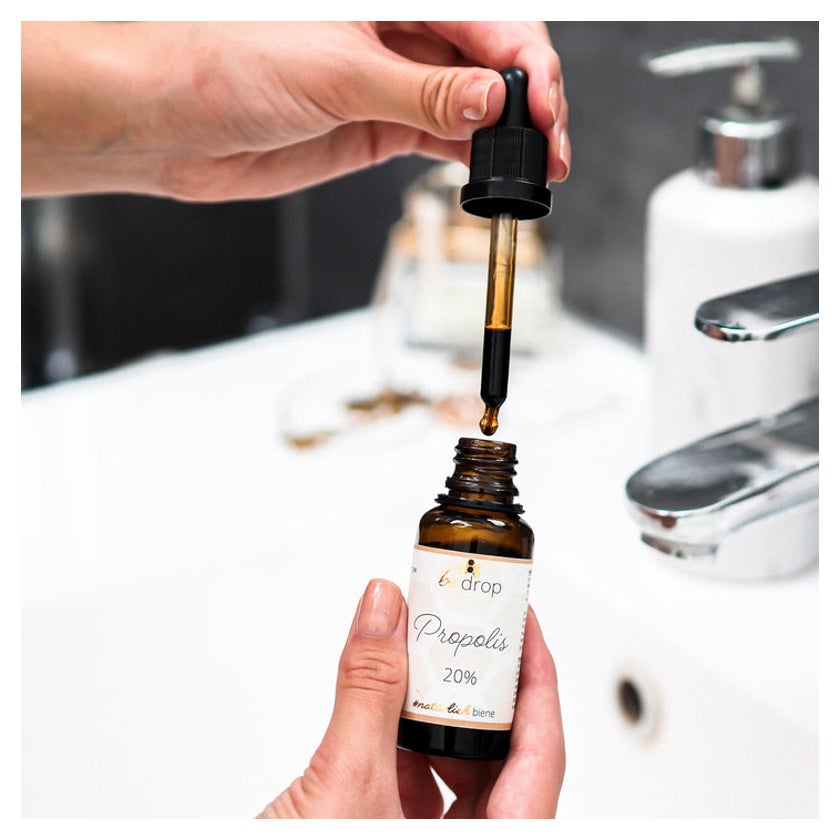 bedrop Vorteilsset: Bio Propolis Extrakt Tinktur mit Pipette 20% im 3er ...