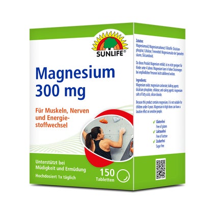 SUNLIFE® Magnesium 300 mg Tabletten 120 g günstig kaufen | medpex