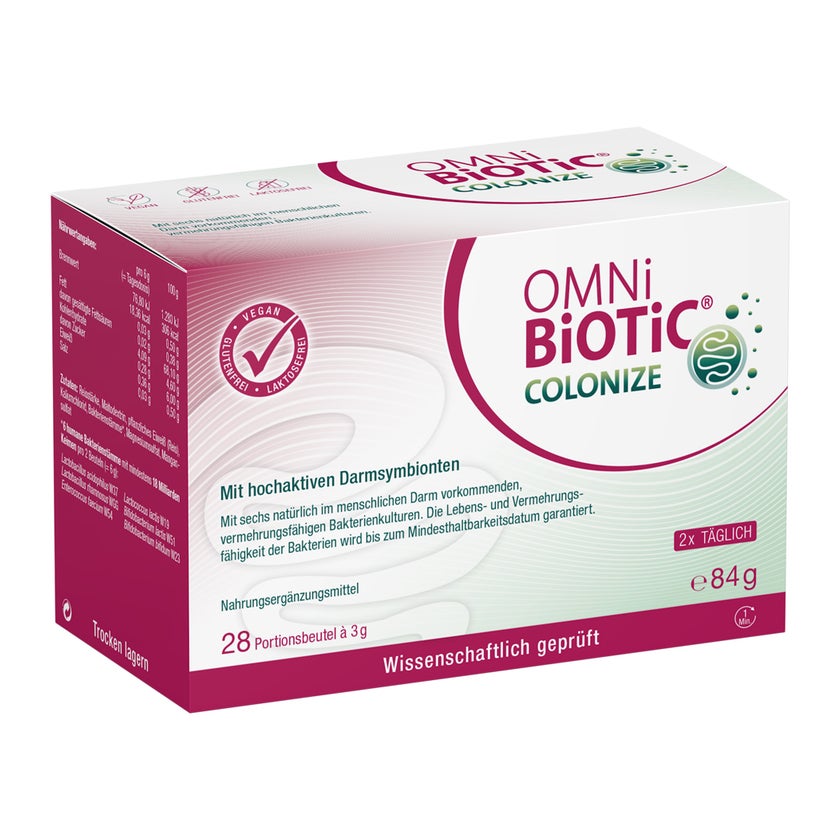 Erfahrungen zu OMNi-BiOTiC Colonize 28X3 g | medpex