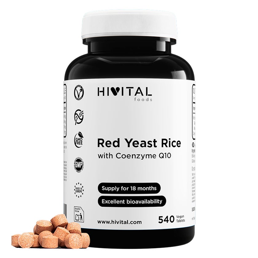 Roter Hefereis mit Coenzym Q10 | 540 vegane Tabletten 540 St günstig ...
