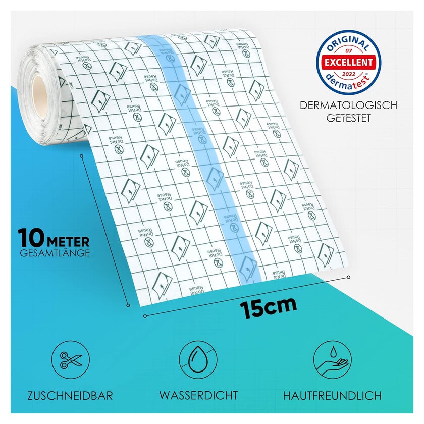 Health Press® Transparenter Folienverband 15cm x 10m 1 St günstig ...