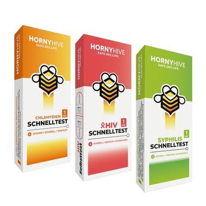 STI Schnelltest Set (HIV, Chlamydien für Frauen, Syphilis) 3 St günstig ...