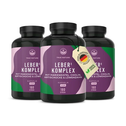 Leber Komplex Testsieger, Leber Kur mit Artischocke & Cholin 540 St ...