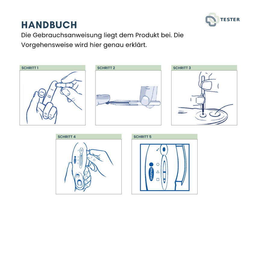 Hausstaub Allergie Test - The Tester 1 St günstig kaufen | medpex
