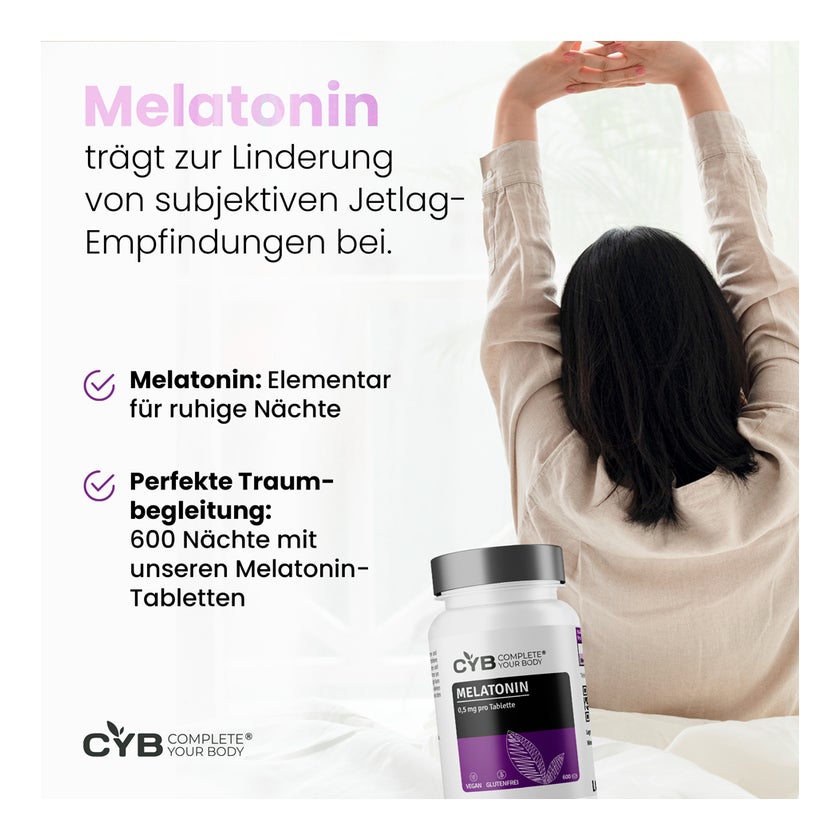 CYB Melatonin 0,5 mg vegan 600 St günstig kaufen | medpex