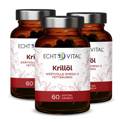 Echt Vital Krillöl - 3 Gläser 3x60 St günstig kaufen | medpex